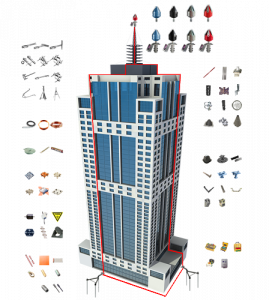Lightning Protection System Design For High Rise Building | Shelly Lighting